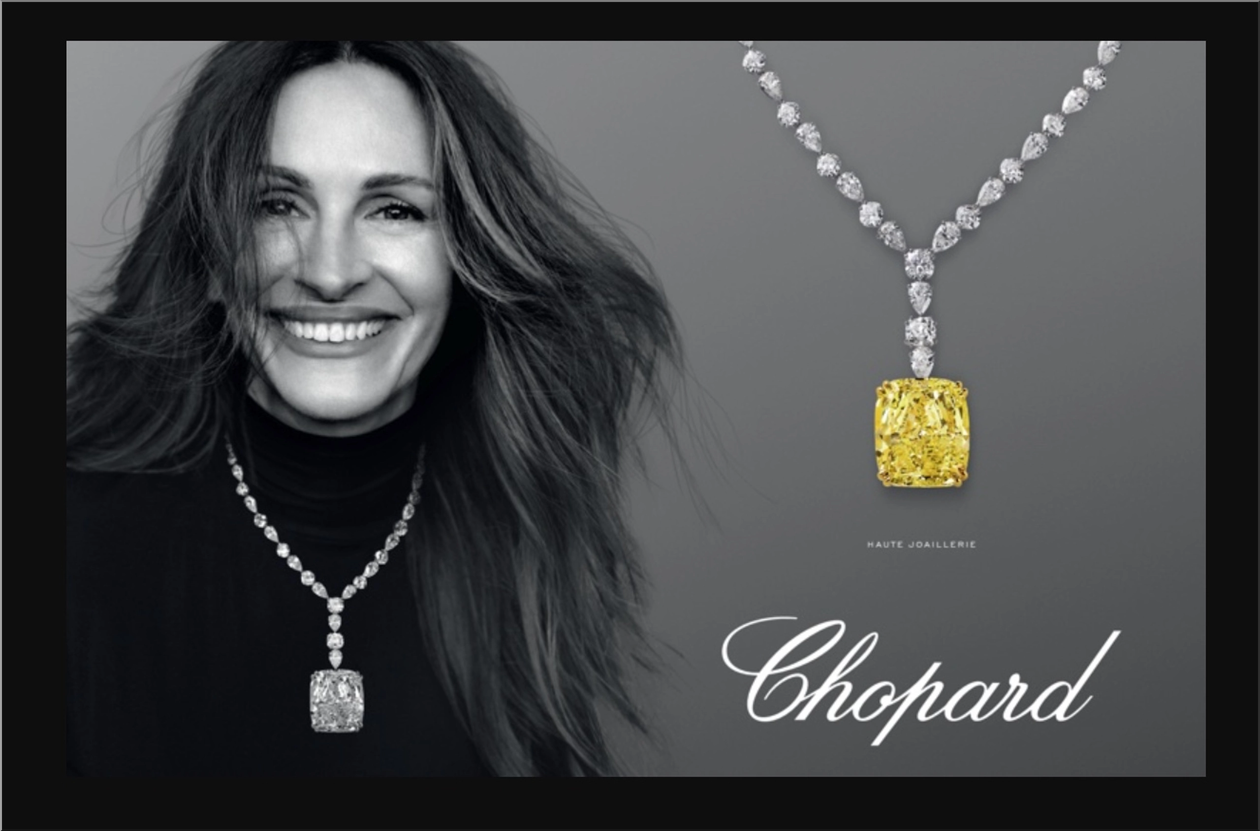 Julia Roberts Sparkles in Chopard's New Happy Diamonds Campaign | Haut ...
